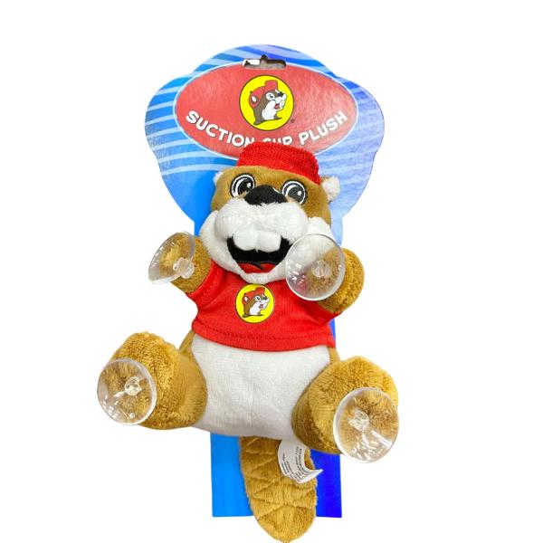 ・ICONIC MASCOT DESIGN: Features Buc-ee's beloved beaver mascot character wearing signature red cap and red shirt with au...