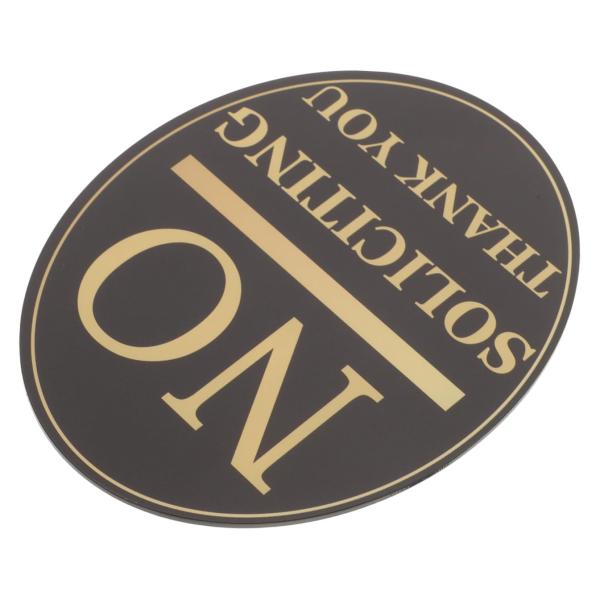 ・No soliciting signs for house:it is easy to install and can be used in various settings, making it a versatile tool for...