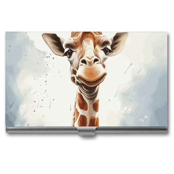 ・Quality Materials: The Giraffe card holder with buckle-style shut is made of aluminium alloy, combining durability and ...