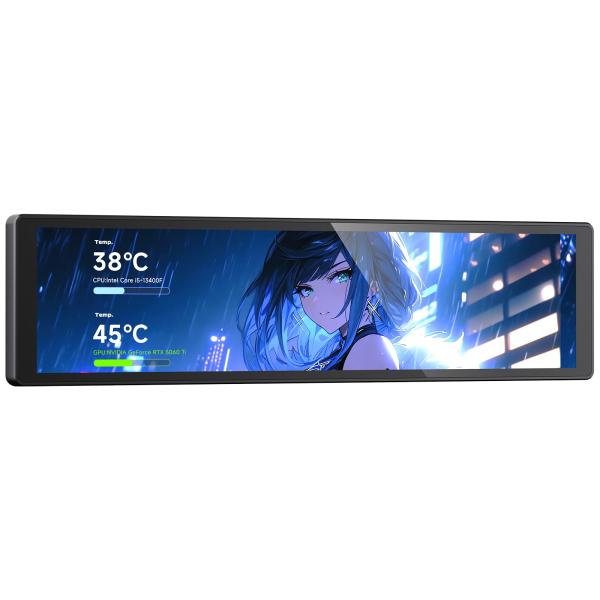 ・[High-definition display and flexible connectivity] Equipped with a 9.16-inch LCD screen with a resolution of 1920*480....