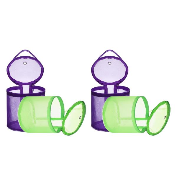 ・Portable mesh design: the crochet yarn holder for travel features a mesh construction that keeps yarn ventilated and ta...