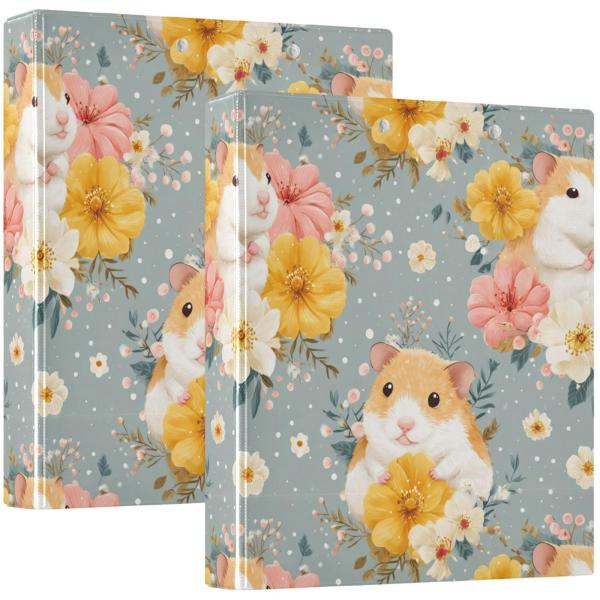 ・【Large Capacity Binder】1.5 inch 3 ring binder measures 12.4x10.63x2.36in/31.5x27x6cm.large capacity can hold up to 200 ...