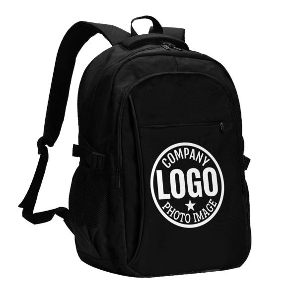 ・【Custom Backpack】You Can Choose Logo/Text/Photo to Customized Backpack. Click On "Customize Now" To Upload The Logo and...