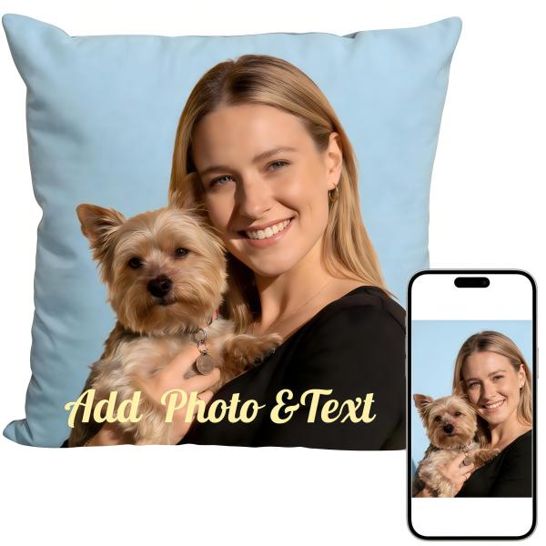 ・Easy Customization Create your own custom photo pillow in seconds. Click "Customize Now", upload your favorite picture,...