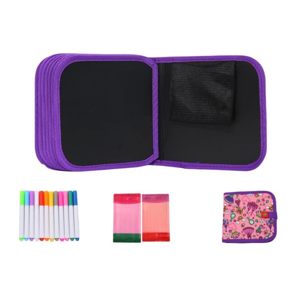 ・Erasable ＆ Reusable Premium Design: This reusable scribble book comes with a specialized pen and erasable material, ena...