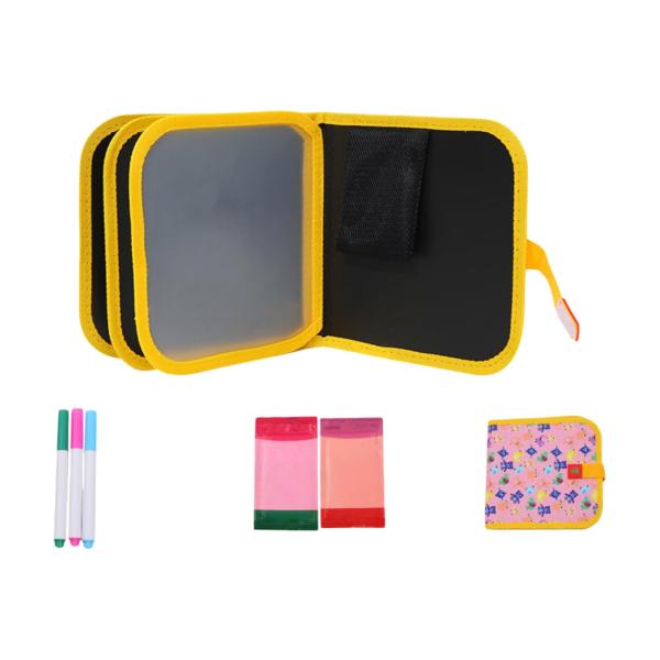 ・Erasable ＆ Reusable Premium Design: This reusable scribble book comes with a specialized pen and erasable material, ena...