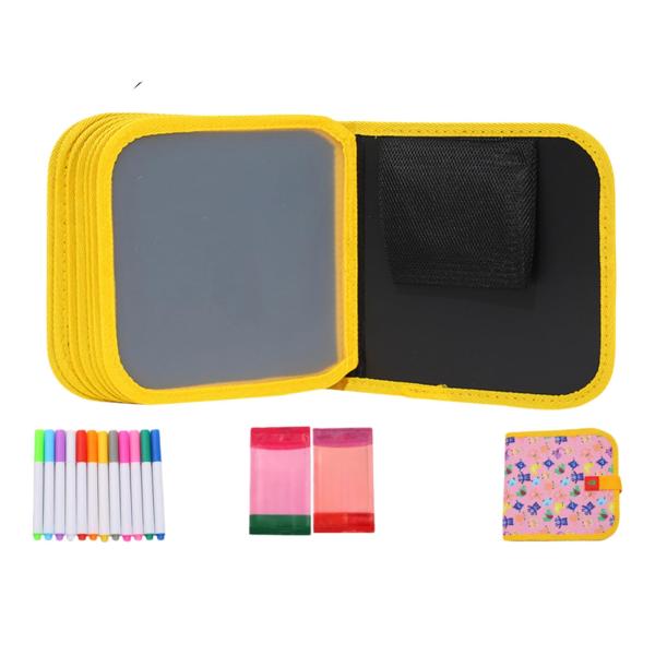 ・Erasable ＆ Reusable Premium Design: This reusable scribble book comes with a specialized pen and erasable material, ena...