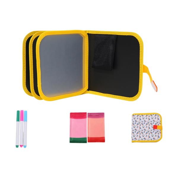 ・Erasable ＆ Reusable Premium Design: This reusable scribble book comes with a specialized pen and erasable material, ena...