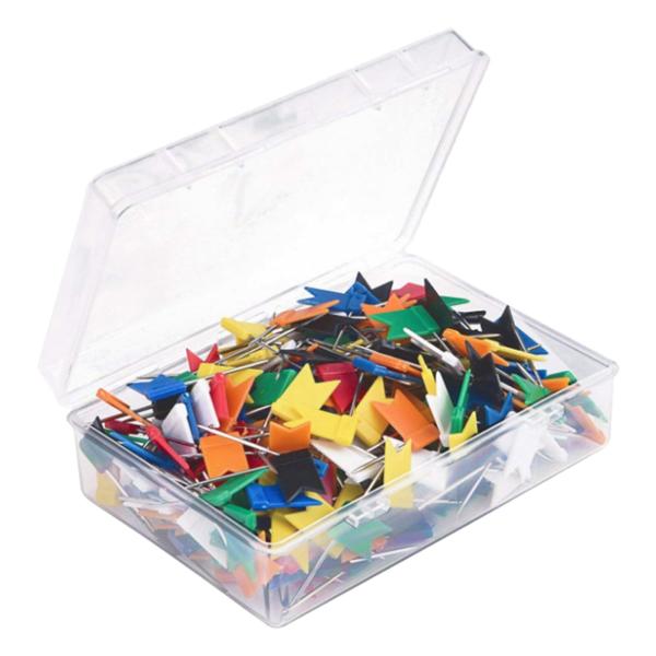 ・Easy location marking: effortlessly pinpoint destinations on your travel map pin board with flag thumb tacks, making tr...