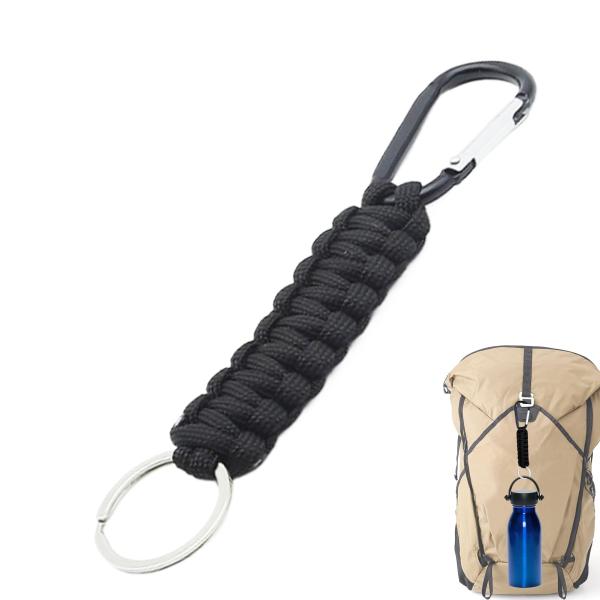 ・Handmade Paracord Keychain: The paracord keychain combines artisanal craftsmanship with robust materials, ensuring it w...