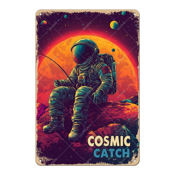 ・Product Size: 12"x8"(30x20cm)/16"x12"(40x30cm)・Material Craftsmanship: Using Vintage Metal Tin Sign Materials, Bright C...