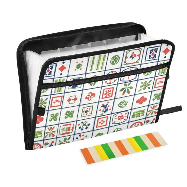 ・【Folder Size】Measures 10.6 x 14.2 x 0.8 inches (WxLxD). 13 individual pockets, each expanding to 1 1/8 inches, it is la...