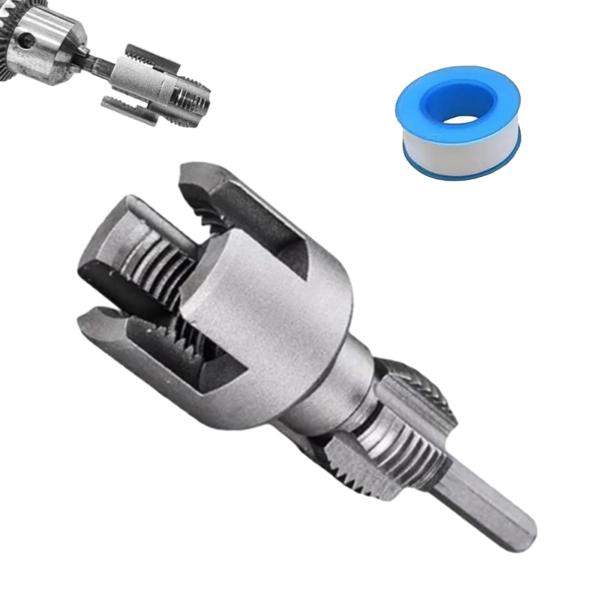 ・U Dual-Function Threading: Create both internal and external threads with one tool - no need to switch. A variety of si...