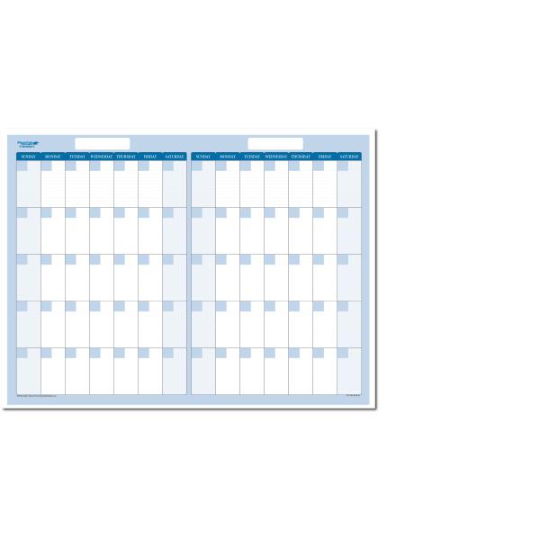 ・VISIBLY ORGANIZED: Stay on top of your schedule with PlanetSafe Calendar's well-crafted 2-month dry-erase wall calendar...