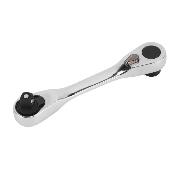 ・[Compact and Space Saving] This 1/4 inch mini double headed ratchet wrench features a compact and space-saving design, ...