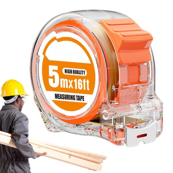 ・Adaptable Measurement System: With its ability to change easily between metric and inch units, this tape measure suppor...