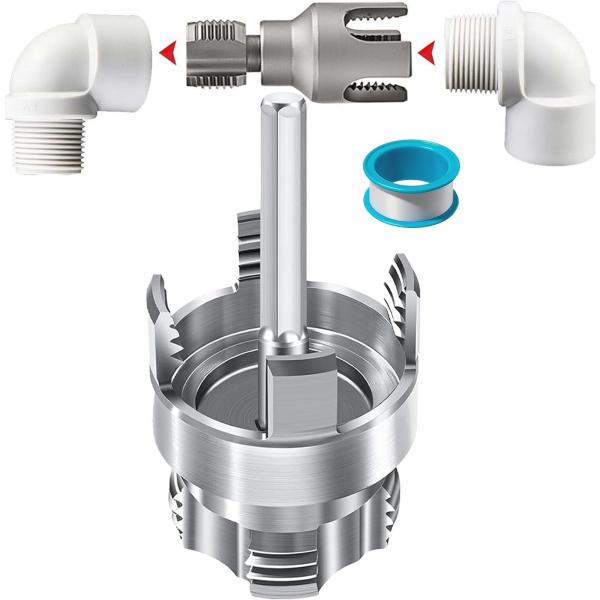 ・【Internal and External Pipe Threading Tool】Create both internal and external threads with one versatile water pipe thre...