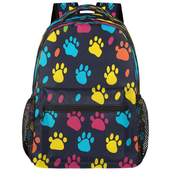・SCHOOL BACKPACK: Made with high-density polyester fabric, reinforced handles, and smooth-gliding zippers for everyday d...