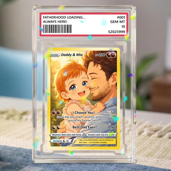 ・? SPECIAL ANIME-INSPIRED GIFT ?: Inspired by a youthful and playful animated style, this dad card brings back the spiri...