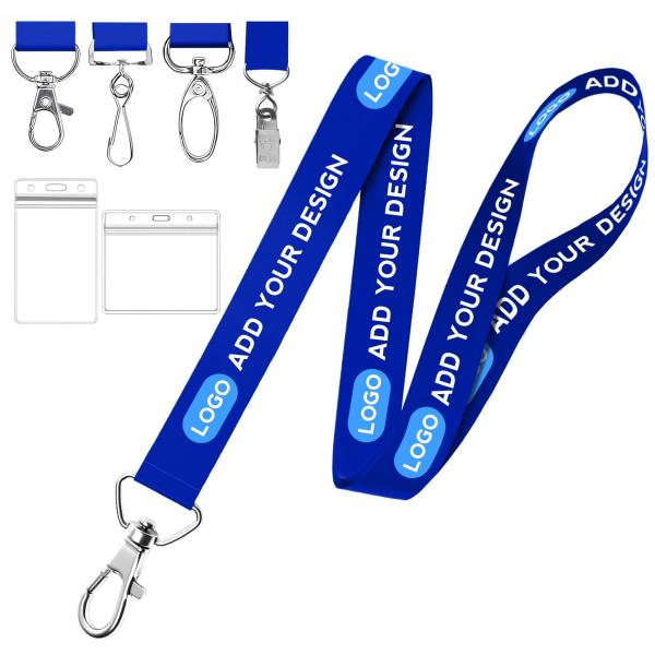 ・Endless Customization Options: Make your lanyards truly unique by personalizing the hanging rope with your own text, na...