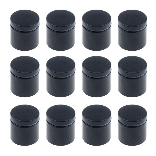 ・Made of stainless steel, corrosion-resistant, sturdy and durable, suitable for long-term use・Each set contains 12 brack...