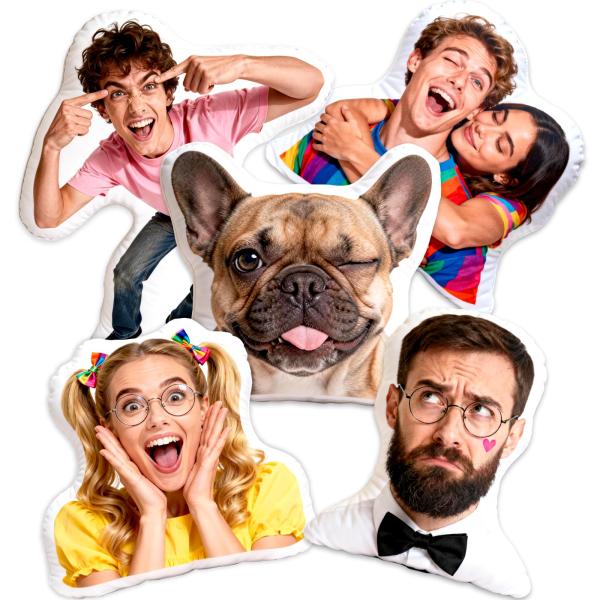 ・? Turn Your Memories into a Personalized Pillow Transform any photo-funny selfies, family moments, or pet portraits-int...