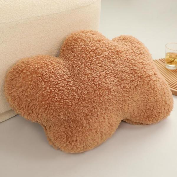 ・- Premium Plush Fabric: Made of high-quality plush material, the cloud throw pillow is ultra-soft, skin-friendly and fl...