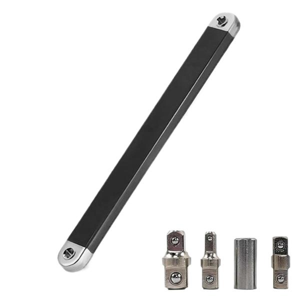 ・Zero-Degree Offset Mechanism for Tight Spaces: This pro zero offset extension wrench set is engineered with an innovati...