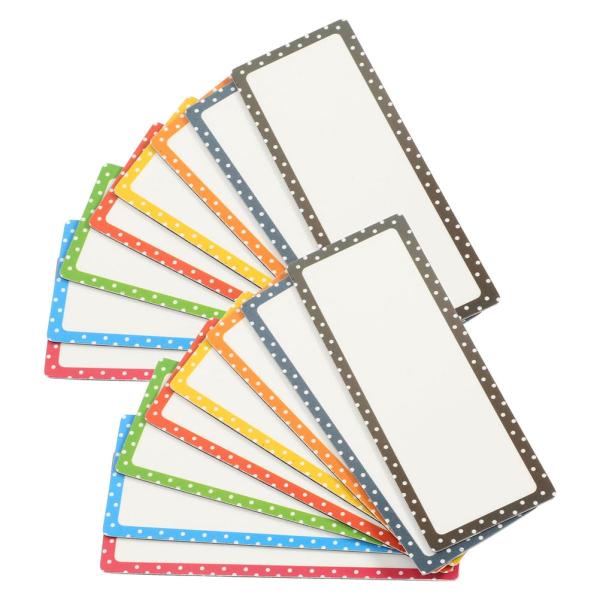・Effortless attachment: magnetic name tags for locker securely stick to lockers, refrigerators, or whiteboards, providin...