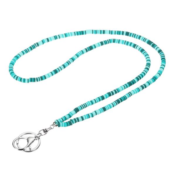 ・Specification: Material: Polymer Clay; Color: Green; Flat Length: 490 mm/19.29 inch; Circumference: 940 mm/37 inch; Wid...