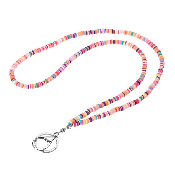 ・Specification: Material: Polymer Clay; Color: Colored; Flat Length: 490 mm/19.29 inch; Circumference: 940 mm/37 inch; W...