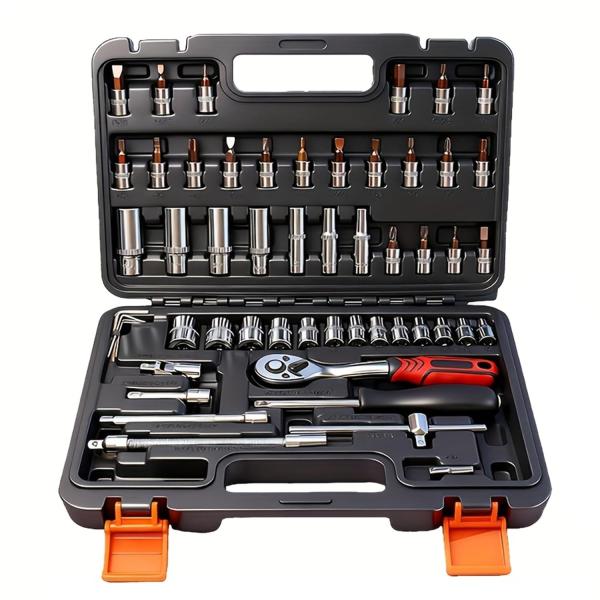 ・This all-in-one tool kit includes a wide variety of essential hand tools for your daily fix-it tasks. The set contains ...