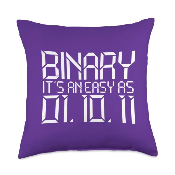 ・Celebrate your love for coding with this humorous design featuring Binary: It's as easy as 01, 10, 11. Perfect for tech...