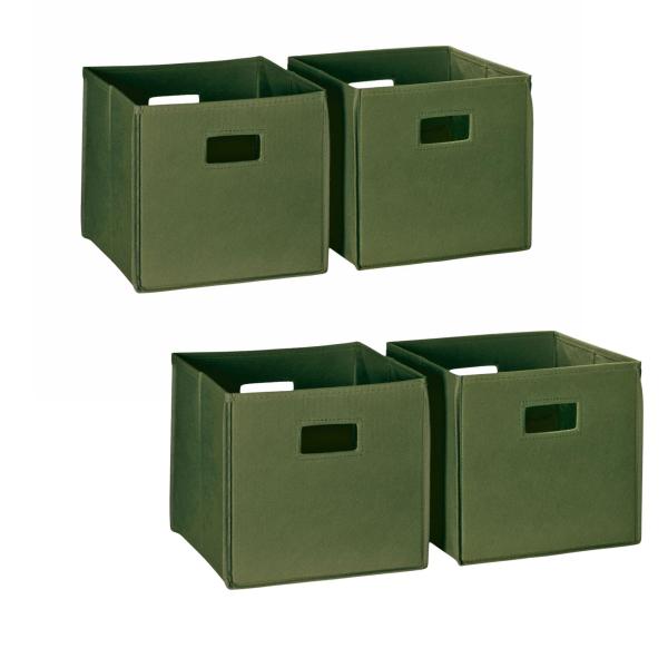 ・ASSEMBLED SIZE AND WEIGHT: Our storage cubes measure 10.5"W x 10.5"D x 10"H each, providing ample space for organizatio...