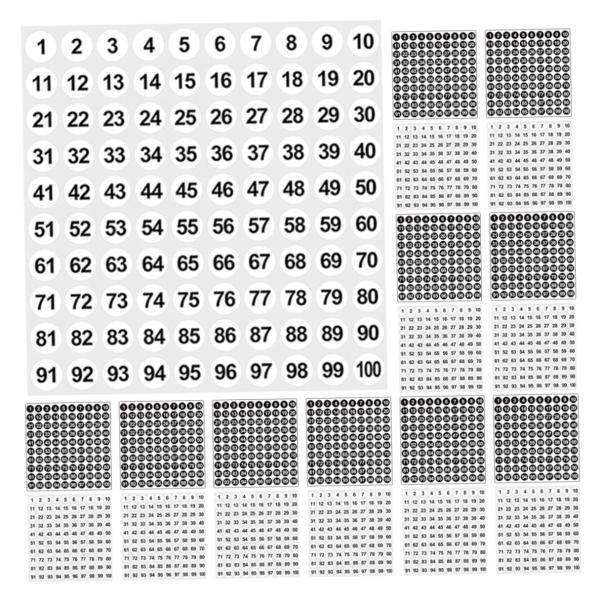 ・Wide application: practical for educational, professional, and storage environments, these stickers are highly versatil...