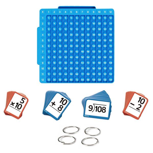 ・By combining play based learning with soothing button presses, these math operations flashcards support fine motor skil...
