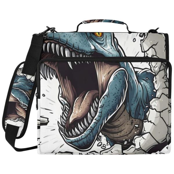 ・Zipper Binder 3 Ring: The waterproof zipper binder is a 1.5-inch D-ring zipper binder that can store 3 ring binder neat...