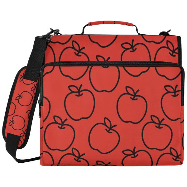 ・Zipper Binder 3 Ring: The waterproof zipper binder is a 1.5-inch D-ring zipper binder that can store 3 ring binder neat...