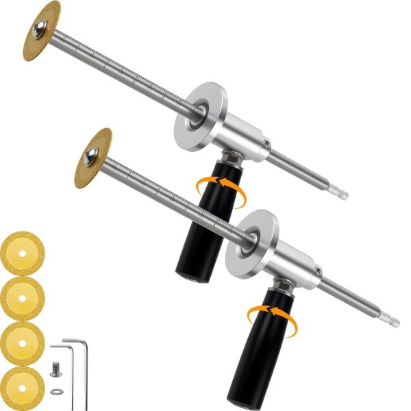 ・Pipe Cut for PVC Pipes: The ultimate tool for precision cutting in plumbing projects! Crafted from stainless steel and ...