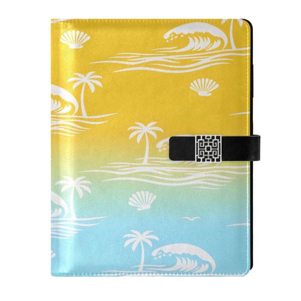 ・MATERIAL:Leather notebook binder is made of high-quality PU leather, which is more durable. With a strong magnet, the m...