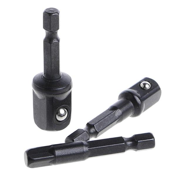・Turns any power drill into a power nut driver Sturdy spring-loaded ball bearing holds sockets securely in place ,Socket...
