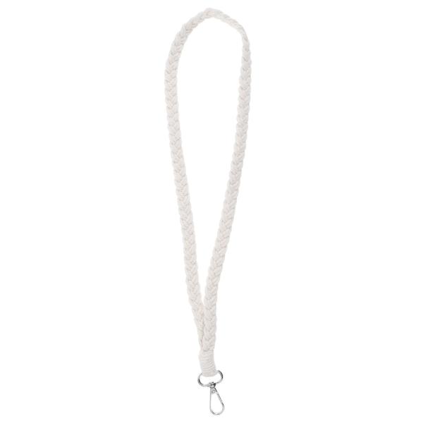 ・Comfortable cotton rope: crafted from soft cotton, the lanyard ensures a pleasant feel against the skin while maintaini...