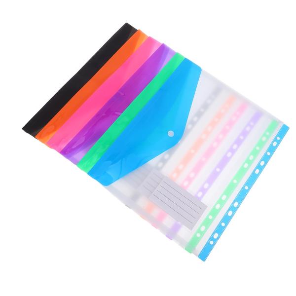 ・File folder with snap button:you can put all your file bags in one folder and have easy access to every kind of supplie...