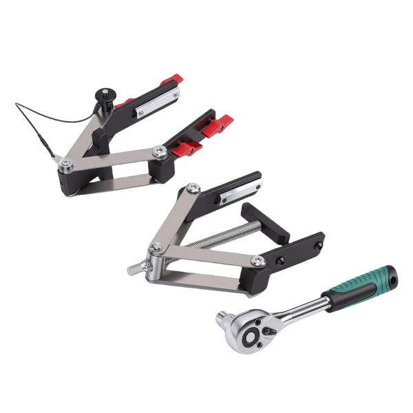 ・[Professional Grade Performance] Engineered for both professionals and hobbyists this 4 way wood panel clamp simplifies...