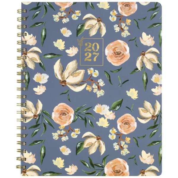 ・This weekly monthly planner has a floral Elora pattern and covers 12 months from January 2027 - December 2027・Weekly sp...