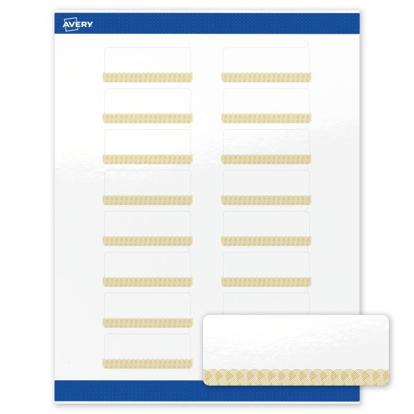 ・Showcase your branding, products, and events with Avery printable labels! Create your own customizable rectangle labels...
