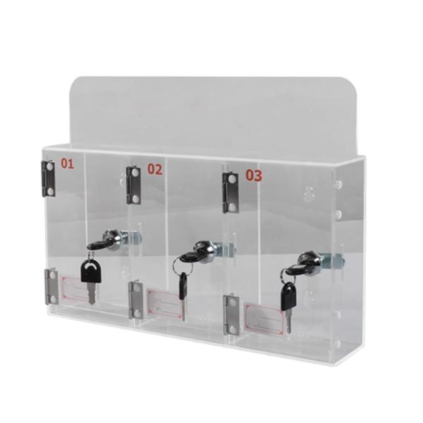 ・Acrylic Phone Holder: This lightweight yet durable phone holder cabinet offers excellent drop and abrasion resistance f...