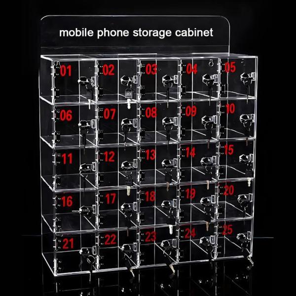 ・Material: This Cell Phone Locker is made from durable Acrylic and Metal for enhanced strength and durability. Its robus...