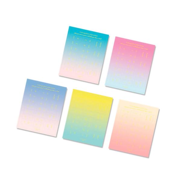 ・You just need to peels paper of the month adhesive sticker off and stick on the smooth place・They are also applicable t...