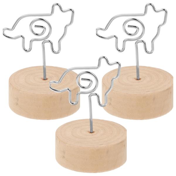 ・Desk clip for notes--made from wood material for portable, practical and use of these useful memo clips,small table car...